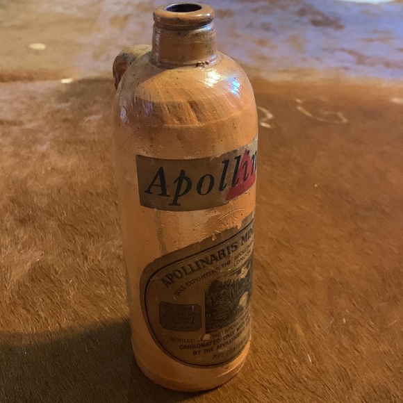 Other | Vintage Apollinaris Mineral Water Clay Bottle | Poshmark